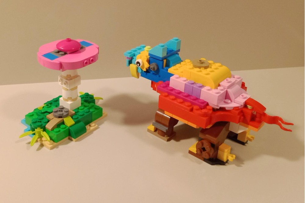 Lego Moc 11018 The Monster Of Mushroom Island By Nequmodiva