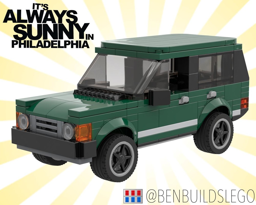 Lego Moc Dennis Range Rover By Benbuildslego Rebrickable Build With Lego