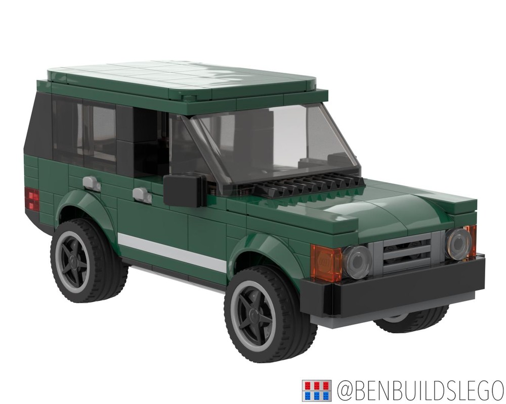 Lego Moc Dennis Range Rover By Benbuildslego Rebrickable Build