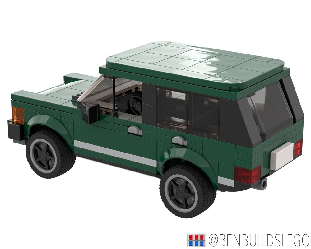 Lego Moc Dennis Range Rover By Benbuildslego Rebrickable Build