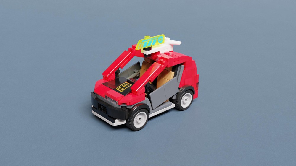 LEGO MOC Cyberpunk Car - Style 1 by FinnRoberts | Rebrickable - Build ...