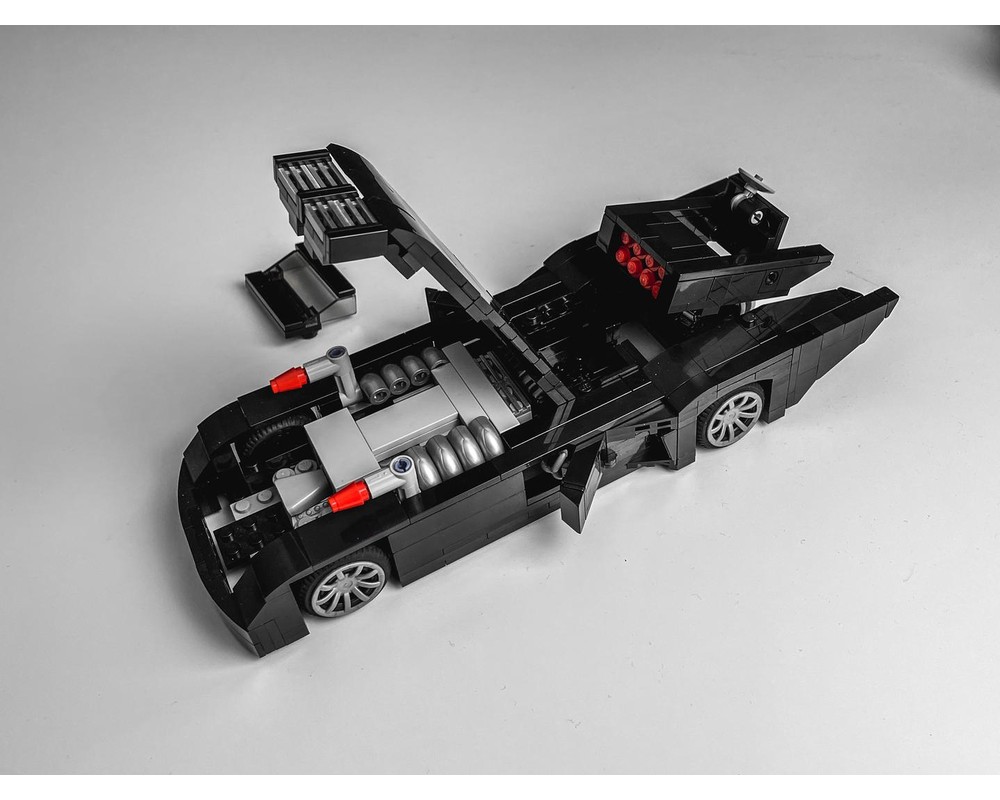 Lego Moc The Animated Serie Batmobile V2 By Legojoseph Rebrickable