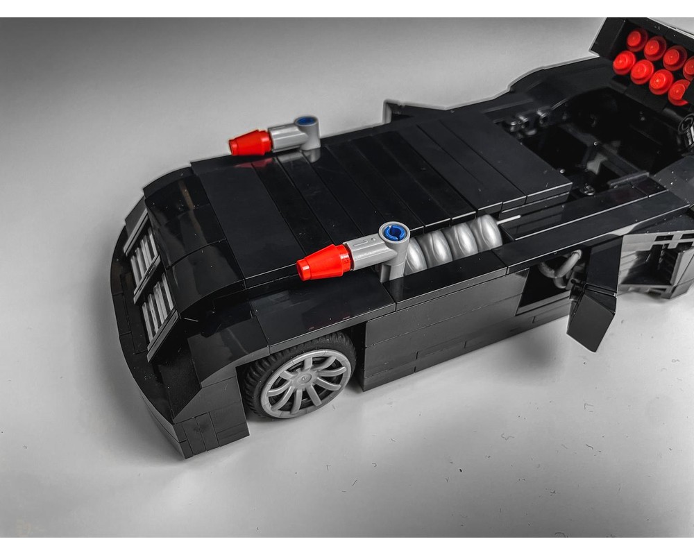 Lego Moc The Animated Serie Batmobile V2 By Legojoseph Rebrickable