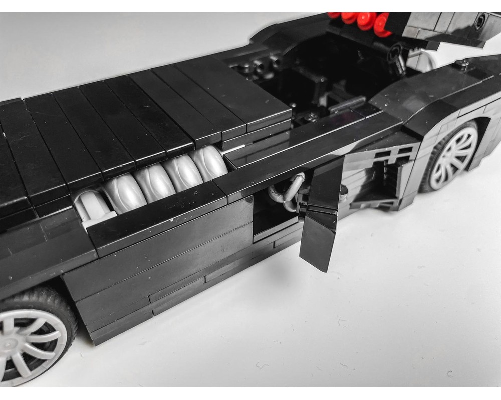 Lego Moc The Animated Serie Batmobile V2 By Legojoseph Rebrickable