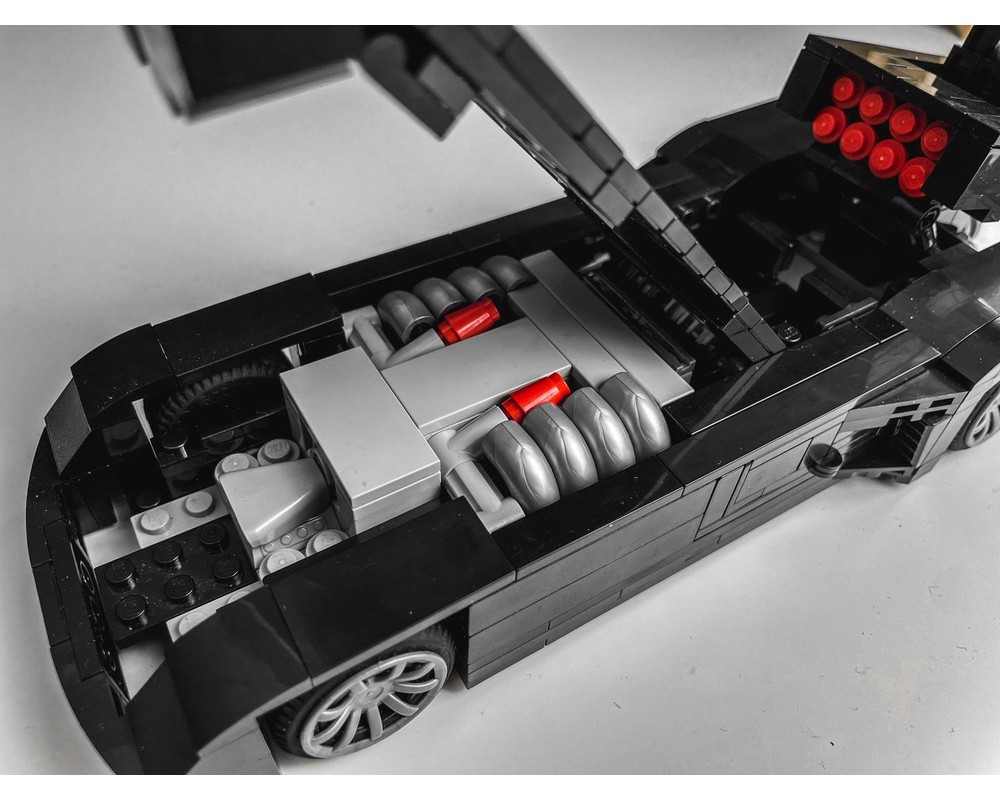 Lego Moc The Animated Serie Batmobile V2 By Legojoseph Rebrickable