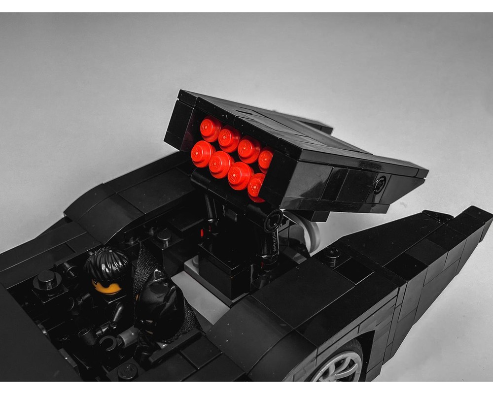Lego Moc The Animated Serie Batmobile V2 By Legojoseph Rebrickable