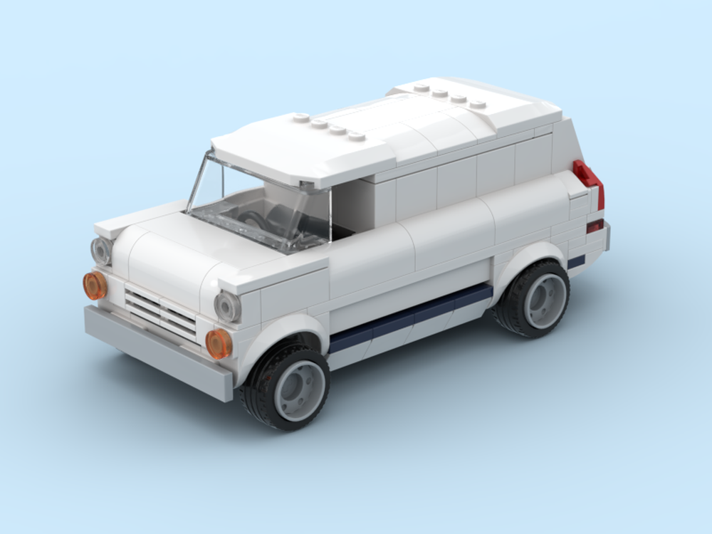 LEGO MOC 1969 Ford Transit Supervan I - 8 stud wide by jameshigson0512 ...
