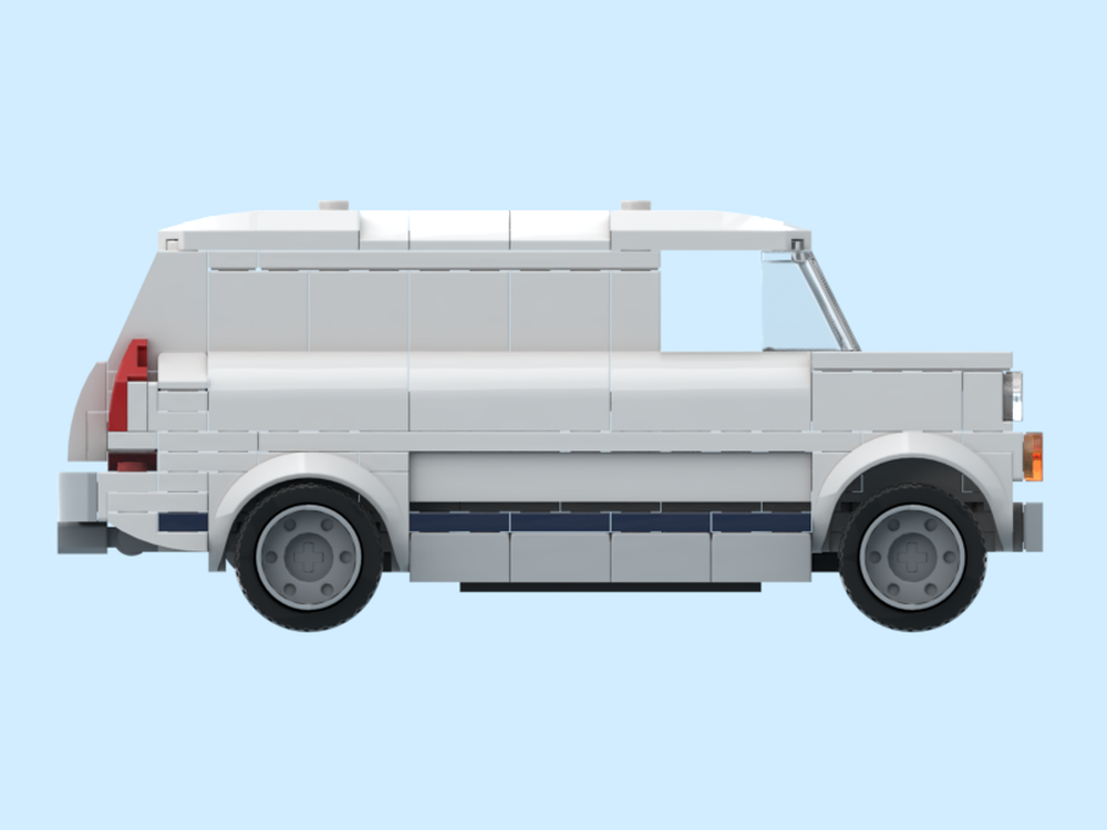 LEGO MOC 1969 Ford Transit Supervan I - 8 stud wide by jameshigson0512 ...