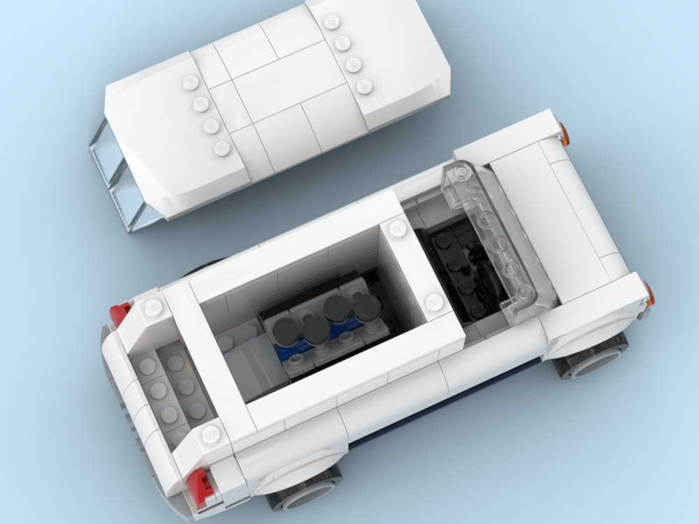 LEGO MOC 1969 Ford Transit Supervan I - 8 stud wide by jameshigson0512 ...