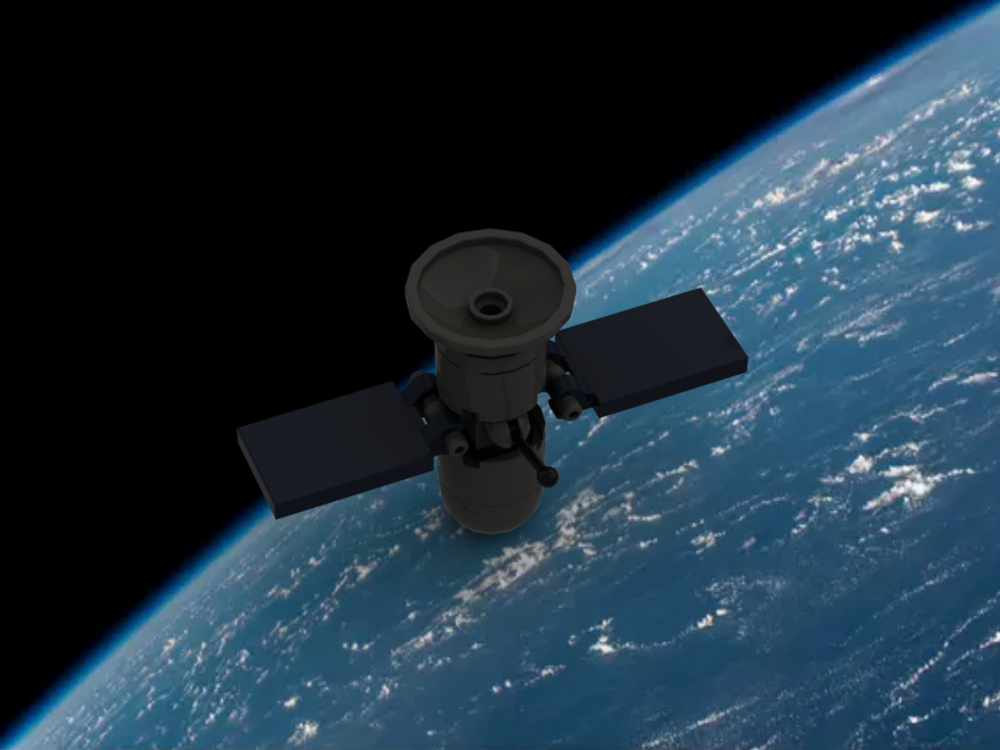 LEGO MOC telecommunication satellite by PesquetFan | Rebrickable ...