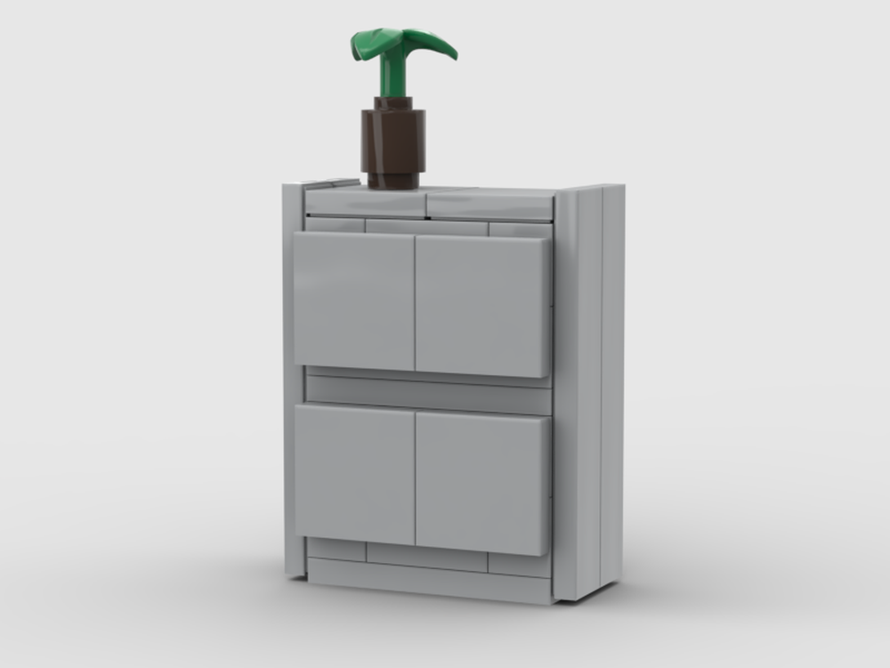 LEGO MOC Filing Cabinet by thefoxdude | Rebrickable - Build with LEGO