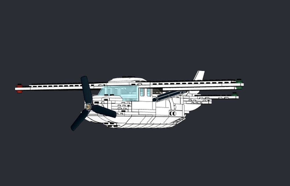 LEGO MOC Lego Cessna 172 by mrblob | Rebrickable - Build with LEGO