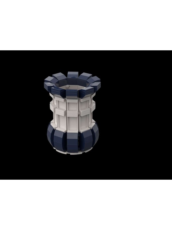 LEGO MOC Two flowers vase by cecivier | Rebrickable - Build with LEGO