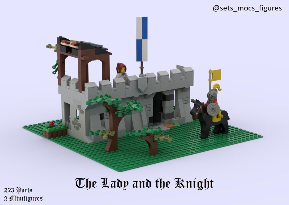 LEGO MOC The lady and the knight by sets_mocs_figures | Rebrickable ...
