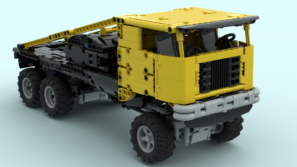 LEGO MOC Trial Truck 6x6 RC by keymaker | Rebrickable - Build with LEGO
