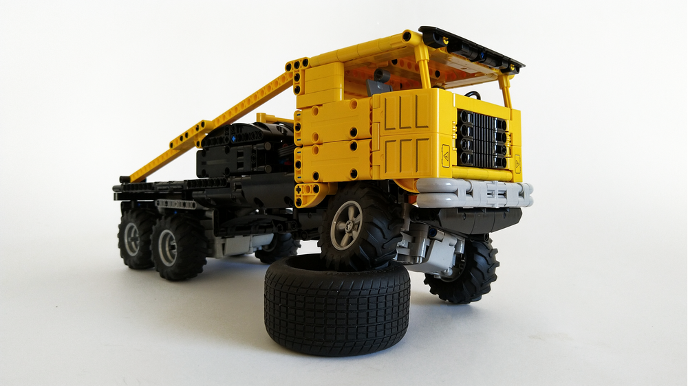 LEGO MOC Trial Truck 6x6 RC by keymaker | Rebrickable - Build with LEGO