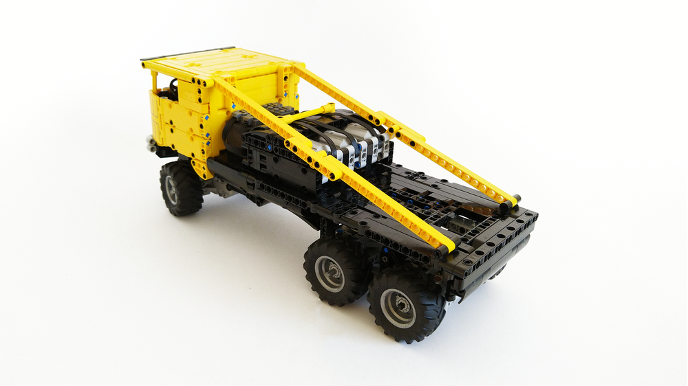 Lego Moc Trial Truck 6x6 Rc By Keymaker Rebrickable Build With Lego
