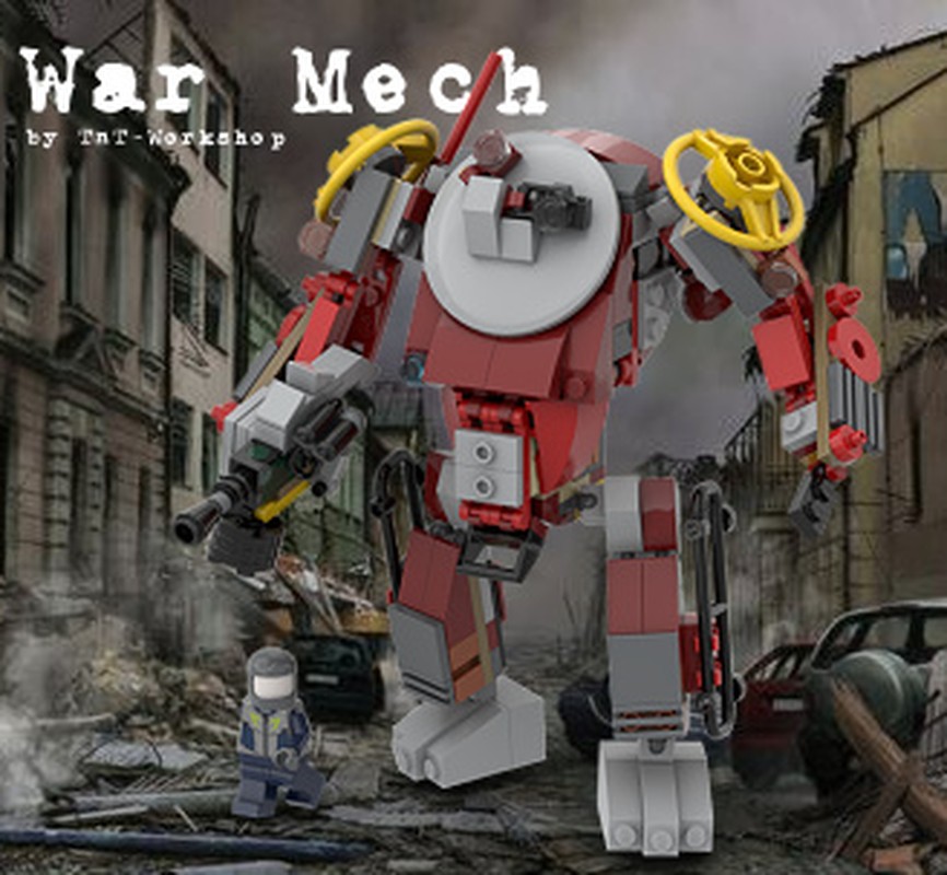 LEGO MOC War Mech by TnT-Workshop | Rebrickable - Build with LEGO