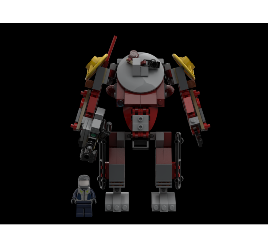LEGO MOC War Mech by TnT-Workshop | Rebrickable - Build with LEGO