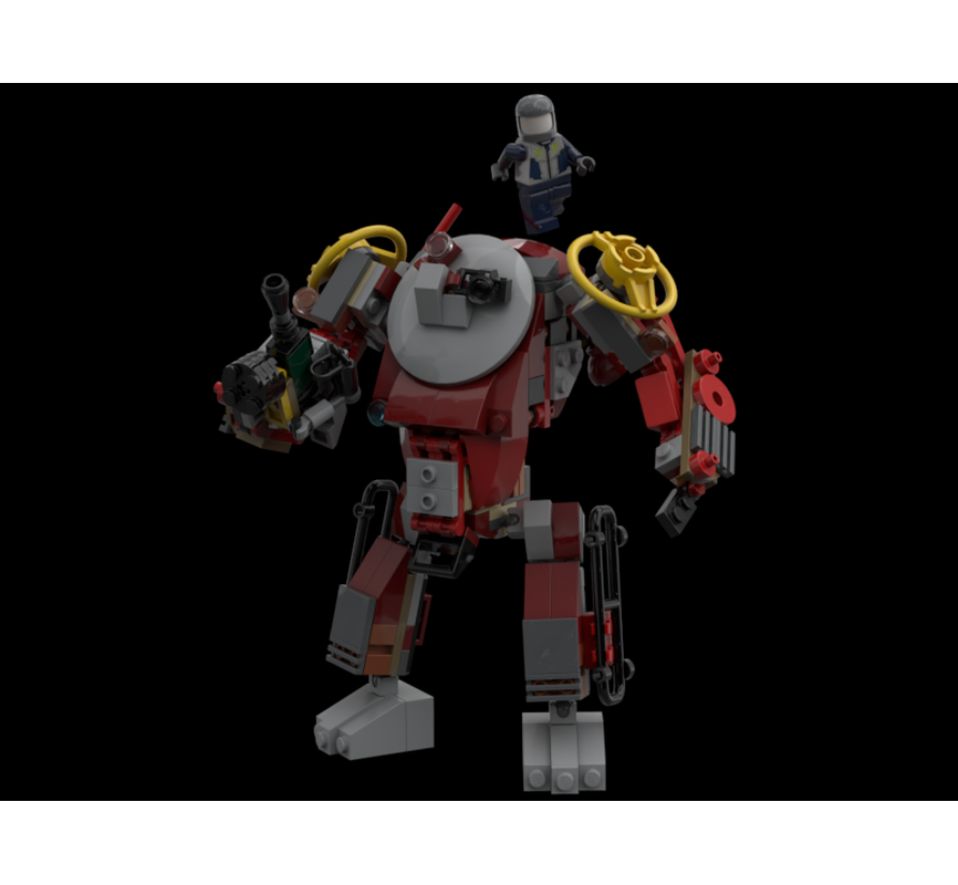 LEGO MOC War Mech by TnT-Workshop | Rebrickable - Build with LEGO
