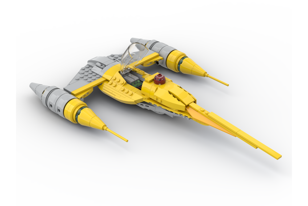 Lego Moc Naboo N1 Starfighter Minifig Scale By Productionsdiratia