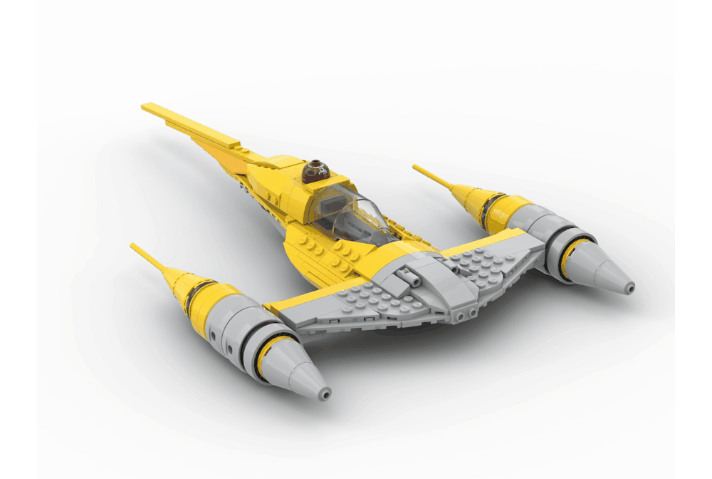 Lego Moc Naboo N1 Starfighter Minifig Scale By Productionsdiratia