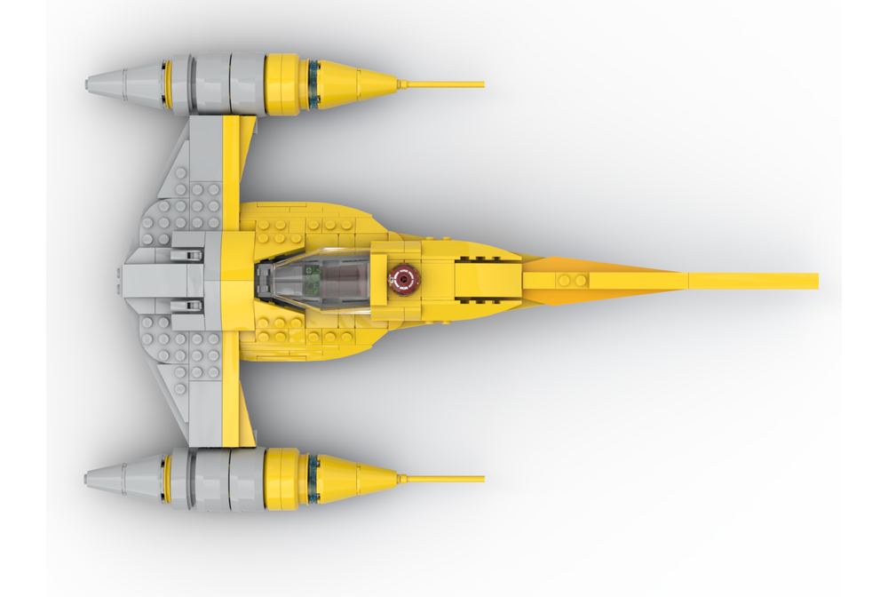 Lego Moc Naboo N1 Starfighter Minifig Scale By Productionsdiratia