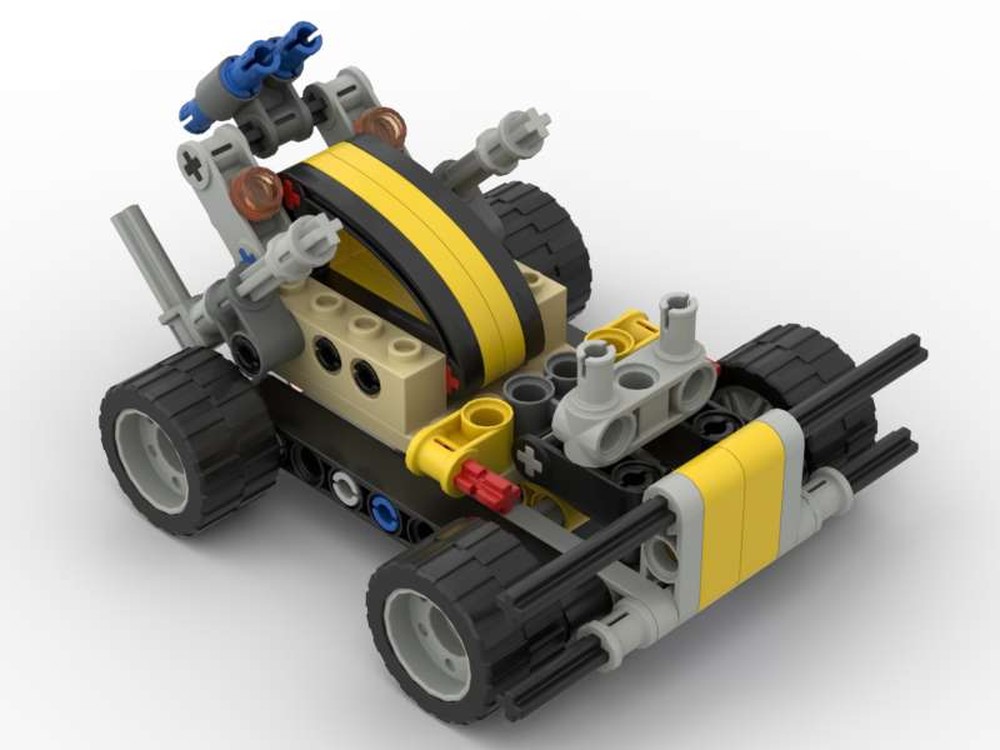 LEGO MOC 8290 Armored Car #02 by meregt | Rebrickable - Build with LEGO