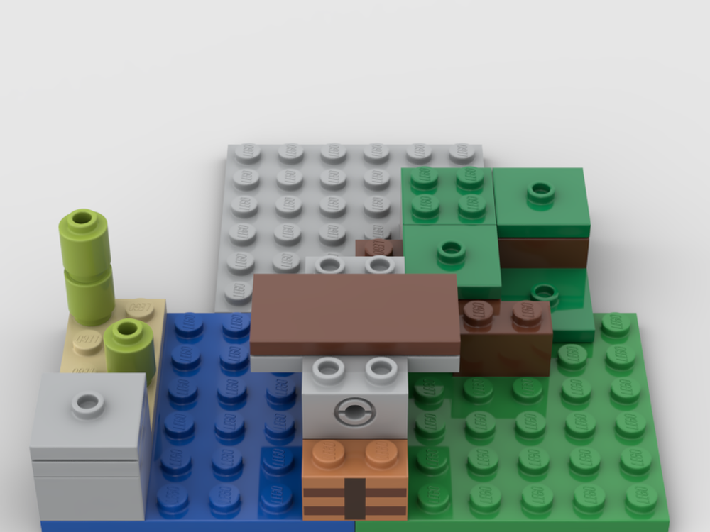 LEGO MOC minecraft world 2 by pan klocek | Rebrickable - Build with LEGO