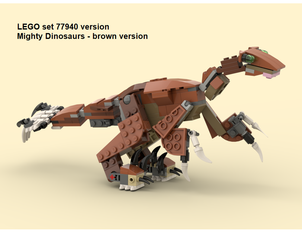 Lego Moc 31058 Balaur Dinosaur By Ambrosino Rebrickable Build With Lego
