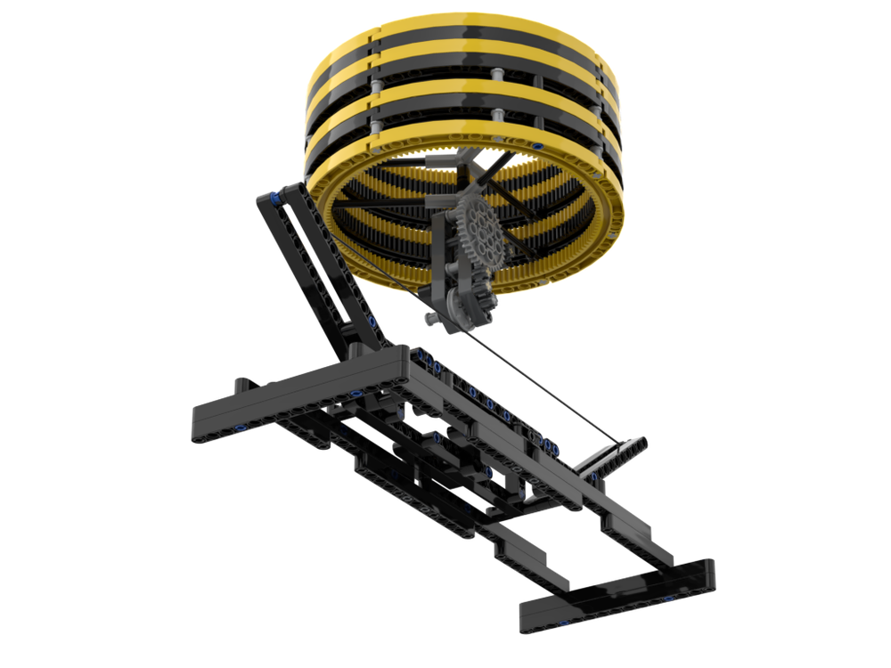 LEGO MOC Gyroscope Unicycle by jemunoz0 | Rebrickable - Build with LEGO