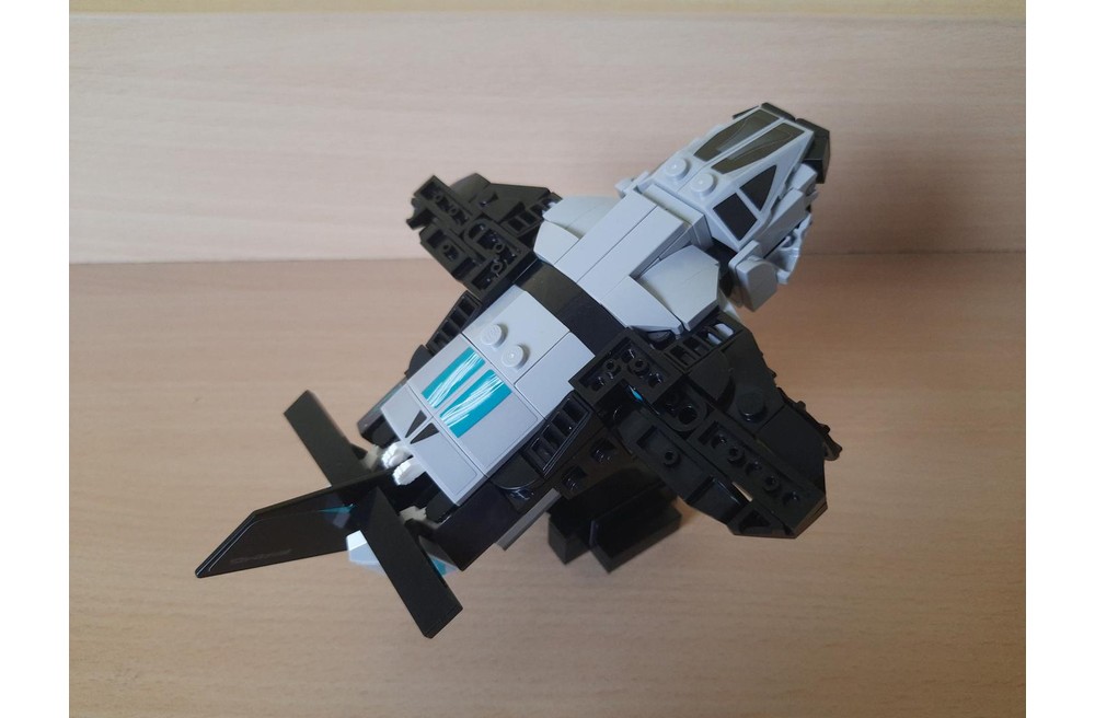 Lego Moc Heavy Bomber By Tech And Bricks Rebrickable Build With Lego