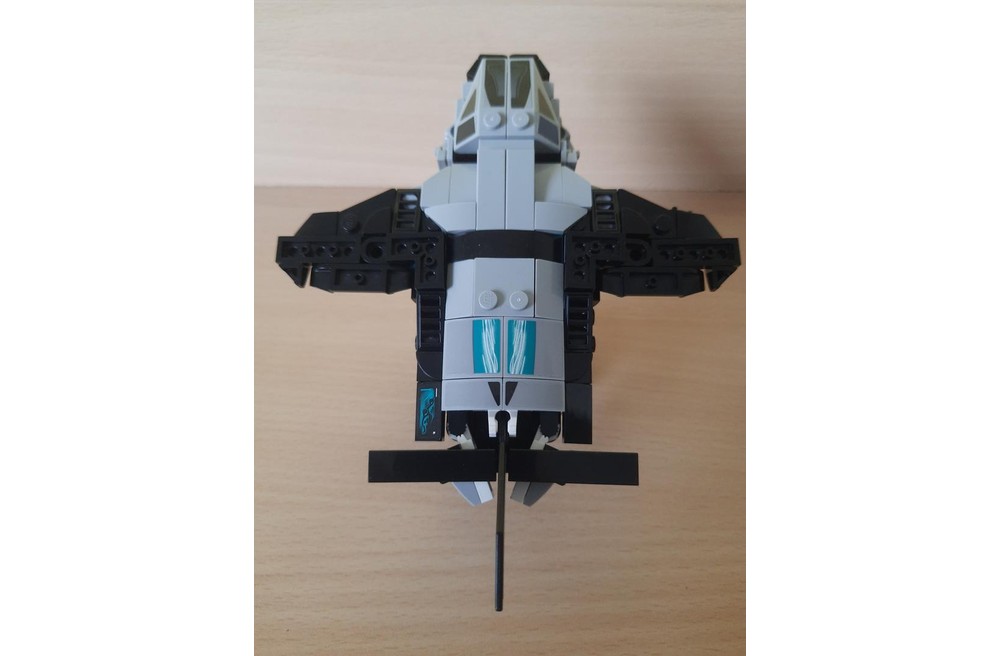 Lego Moc Heavy Bomber By Tech And Bricks Rebrickable Build With Lego
