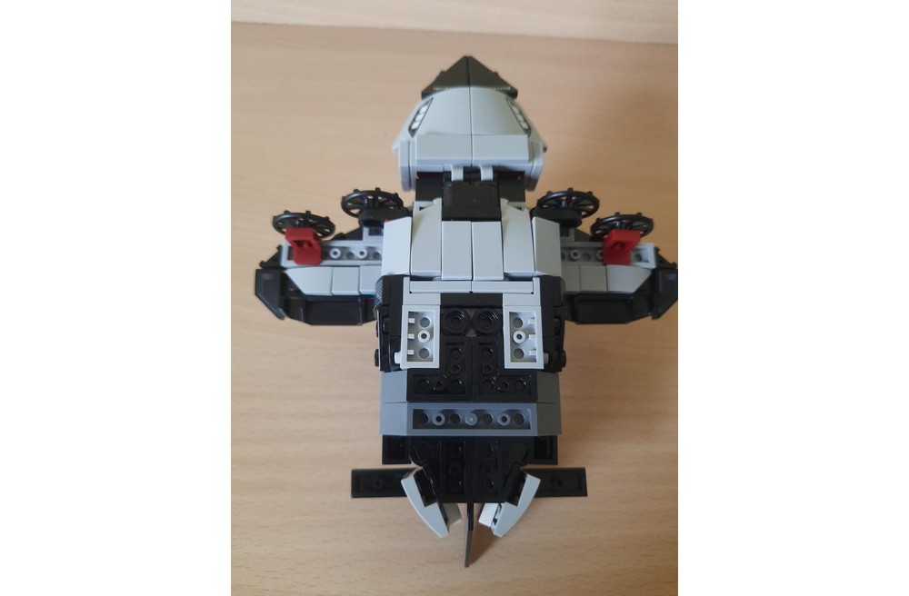 Lego Moc Heavy Bomber By Tech And Bricks Rebrickable Build With Lego