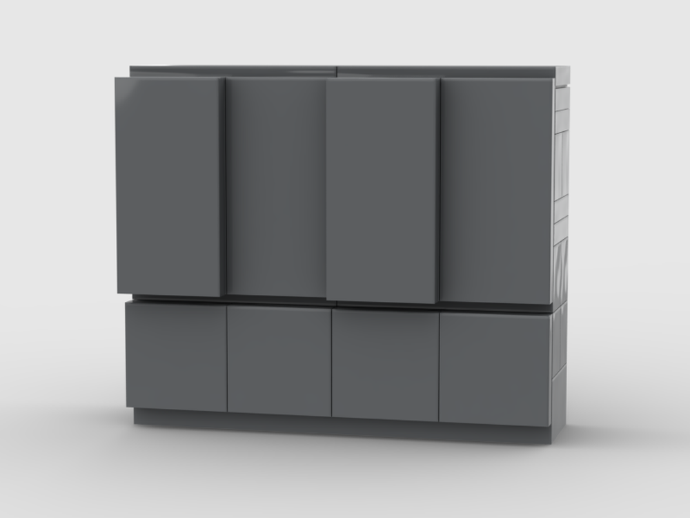 LEGO MOC Office Cabinets by thefoxdude | Rebrickable - Build with LEGO