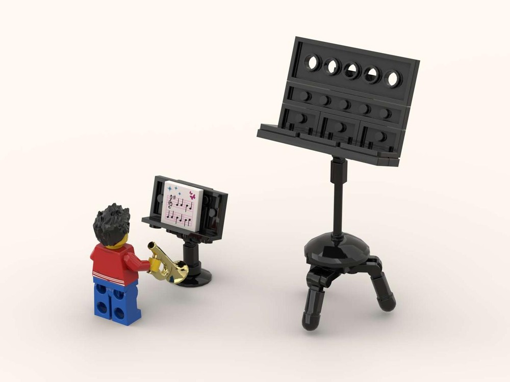 LEGO MOC Two music stands by markodama | Rebrickable - Build with LEGO