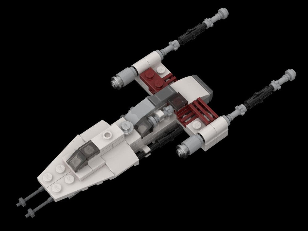 LEGO MOC 30654 Y-Wing Starfighter by Dafeld | Rebrickable - Build with LEGO