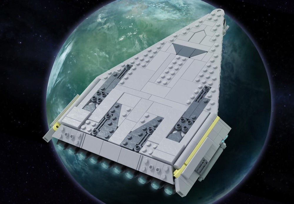 LEGO MOC Quasar Fire-class Bulk Cruiser by Lilium Brick Yards ...