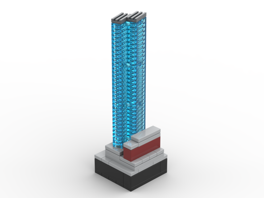 LEGO MOC One Manhattan Square - NYC by Taters | Rebrickable - Build ...