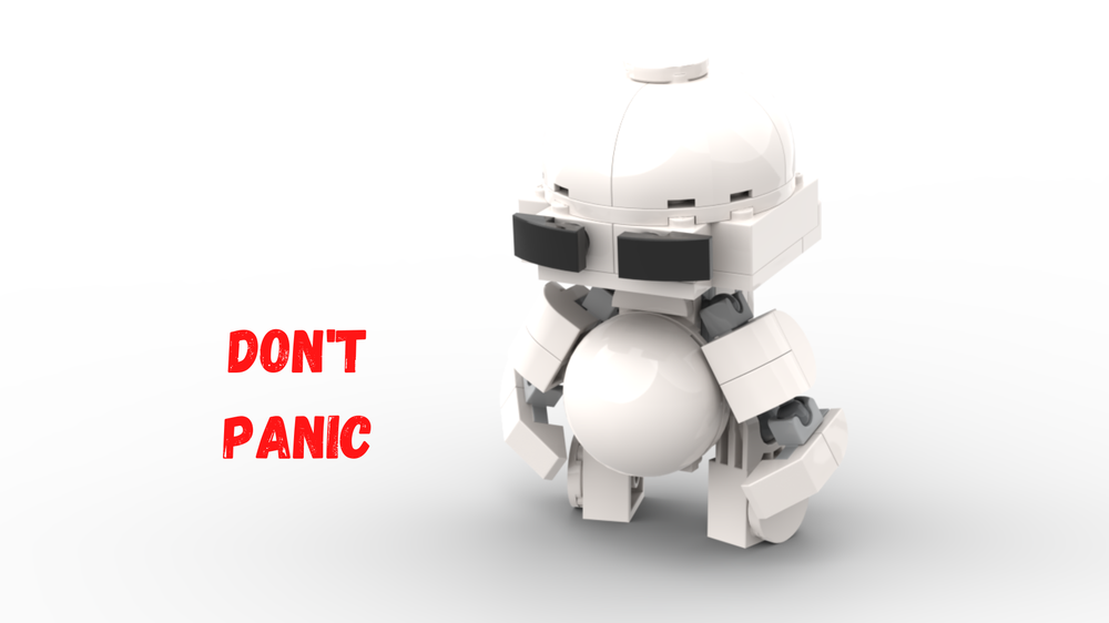 LEGO MOC 31133 Marvin the Paranoid Android by Lenarex | Rebrickable ...