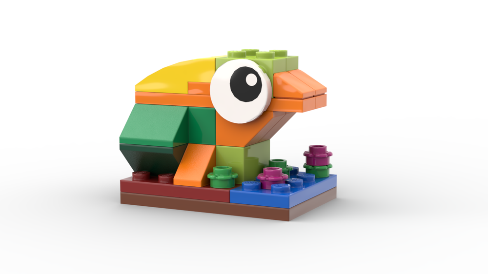 LEGO MOC 10404 Frog by Lenarex | Rebrickable - Build with LEGO