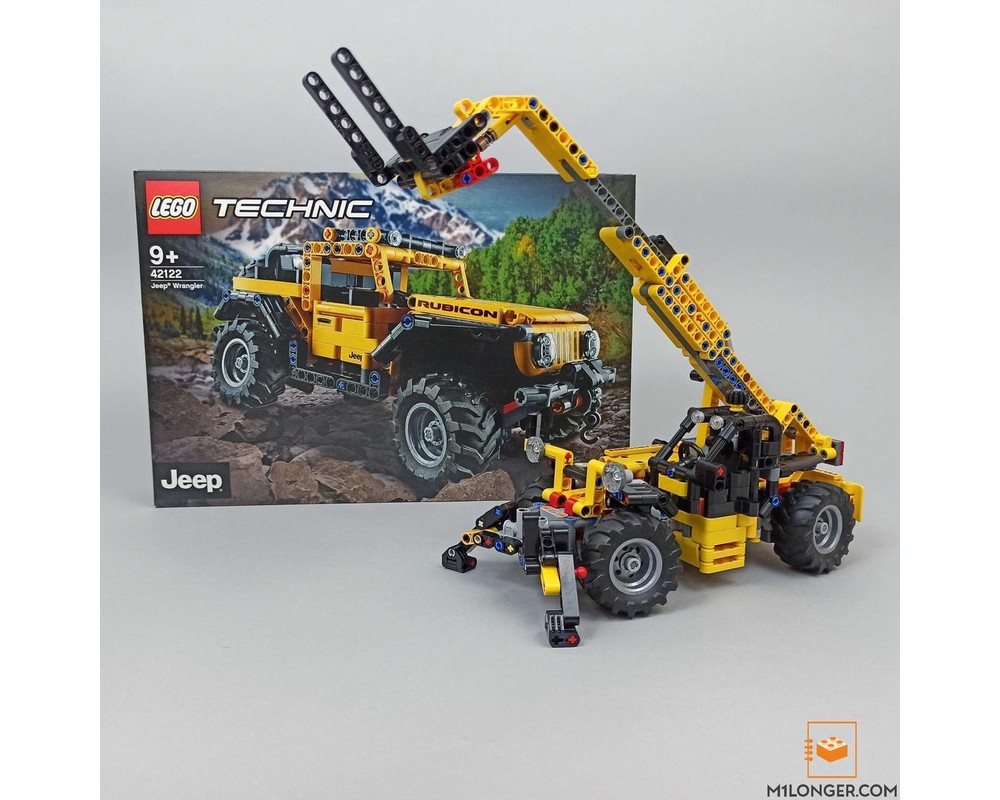 LEGO MOC 42122 Telehandler by M_longer | Rebrickable - Build with LEGO