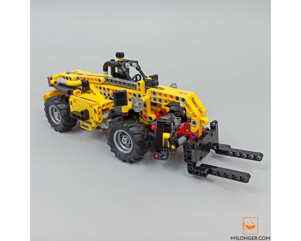 LEGO MOC 42122 Telehandler by M_longer | Rebrickable - Build with LEGO