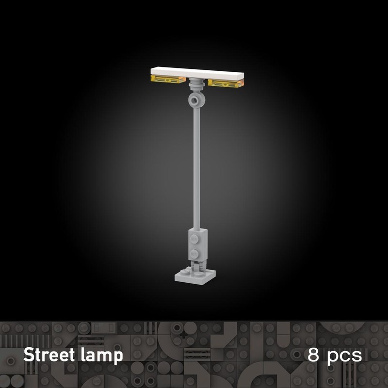LEGO MOC Street lamp by peter.keith | Rebrickable - Build with LEGO
