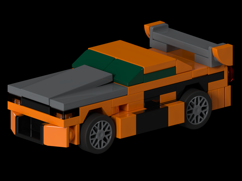 LEGO MOC Mini Nissan Skyline (Underground) by toavezon | Rebrickable ...