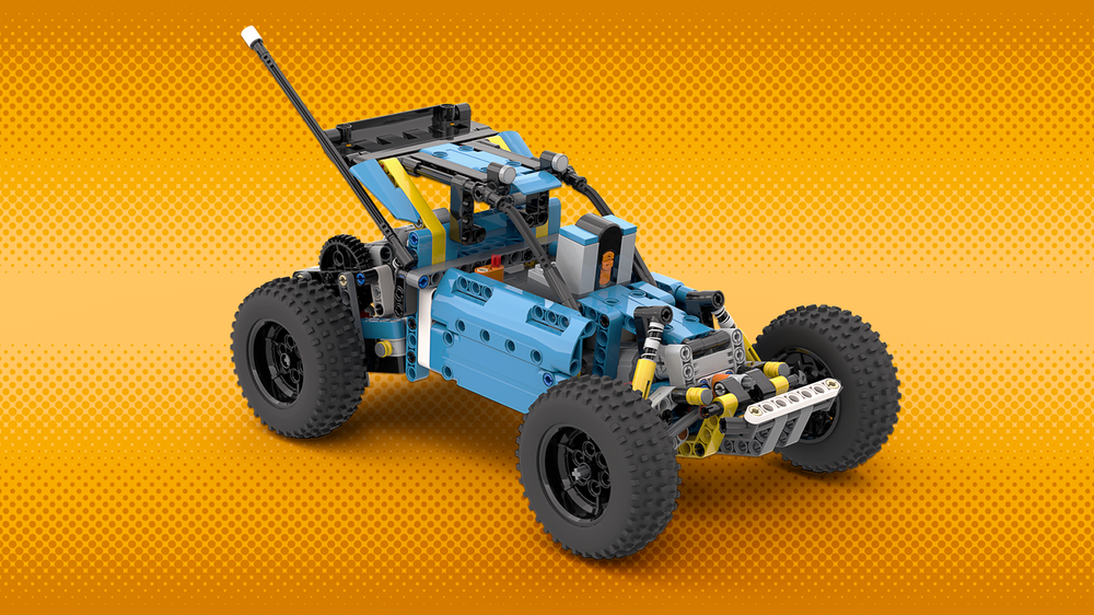 LEGO MOC Off Road Buggy RC by videogamesartist | Rebrickable - Build ...