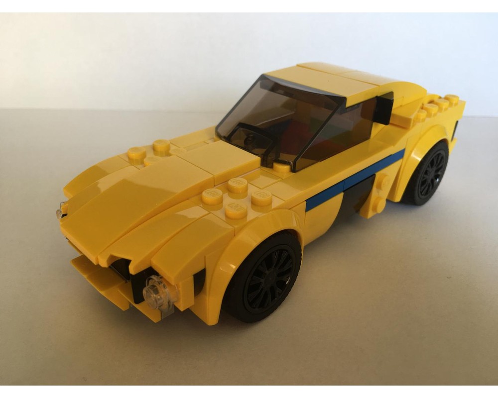 LEGO MOC-13628 Muscle car (Speed Champions 2018) | Rebrickable - Build ...