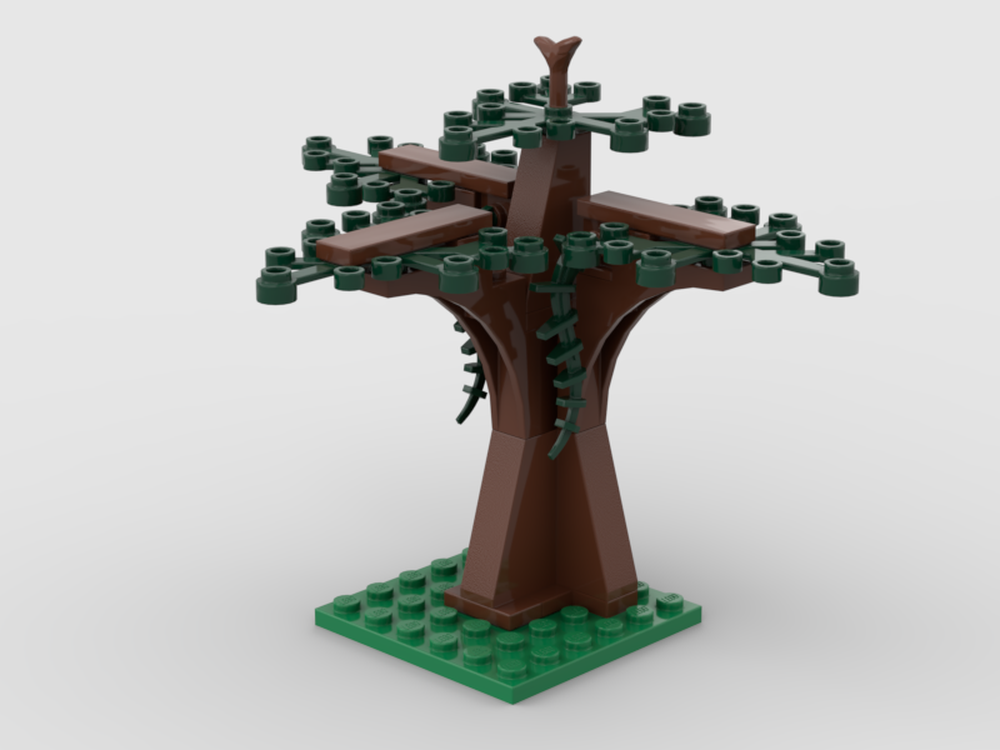 LEGO MOC Tree Design Basic by Tree-beard6 | Rebrickable - Build with LEGO