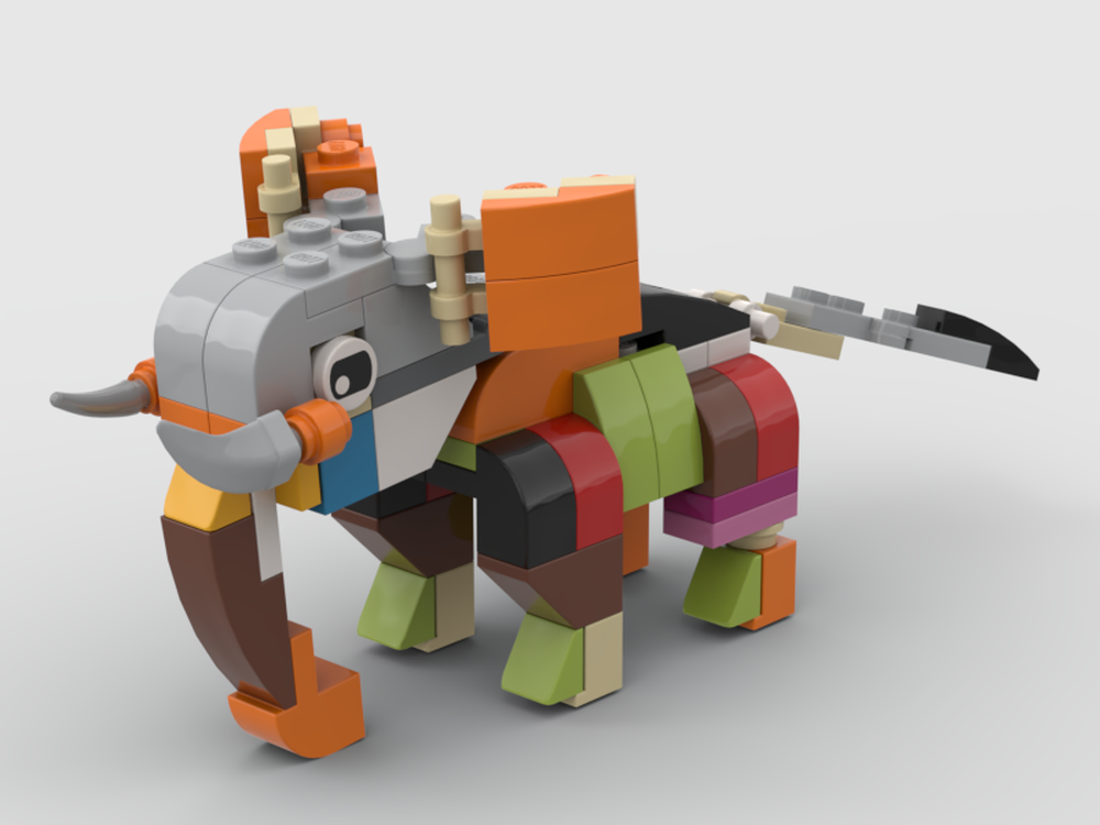 LEGO MOC 12 mini Animals by The JC1040 | Rebrickable - Build with LEGO