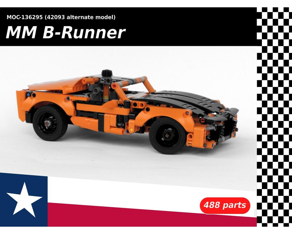 LEGO MOC 42093 alternate - MM B-Runner by johnnym | Rebrickable - Build ...
